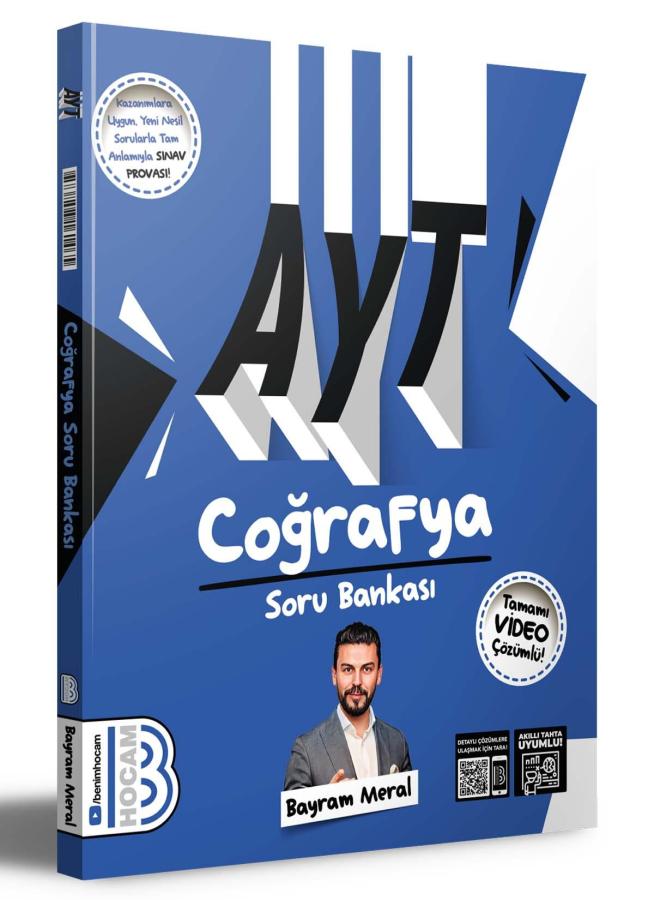 Benim Hocam - 2024 AYT Coğrafya Tamamı Video Çözümlü Soru Bankası Benim Hocam - 2024 AYT Coğrafya Tamamı Video Çözümlü Soru Bankası